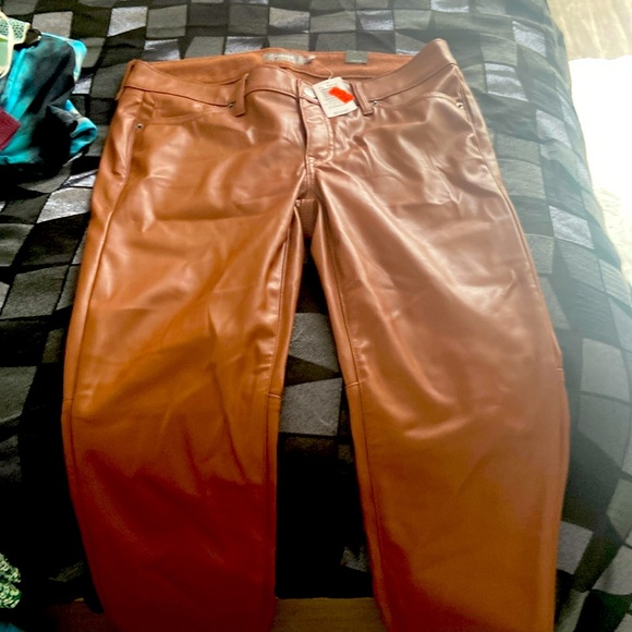 torrid | Pants & Jumpsuits | Skinny Leather Like Pants | Poshmark